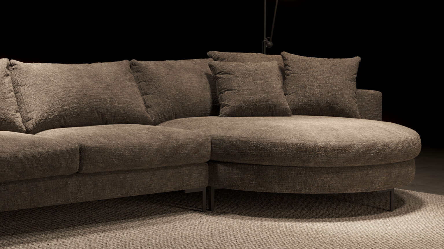 Loungebanken rond - UrbanSofa