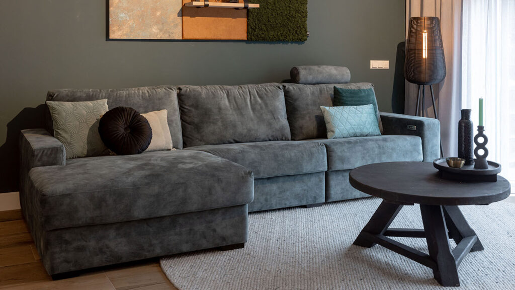 Blauwe bank | Breng kleur in je interieur | UrbanSofa